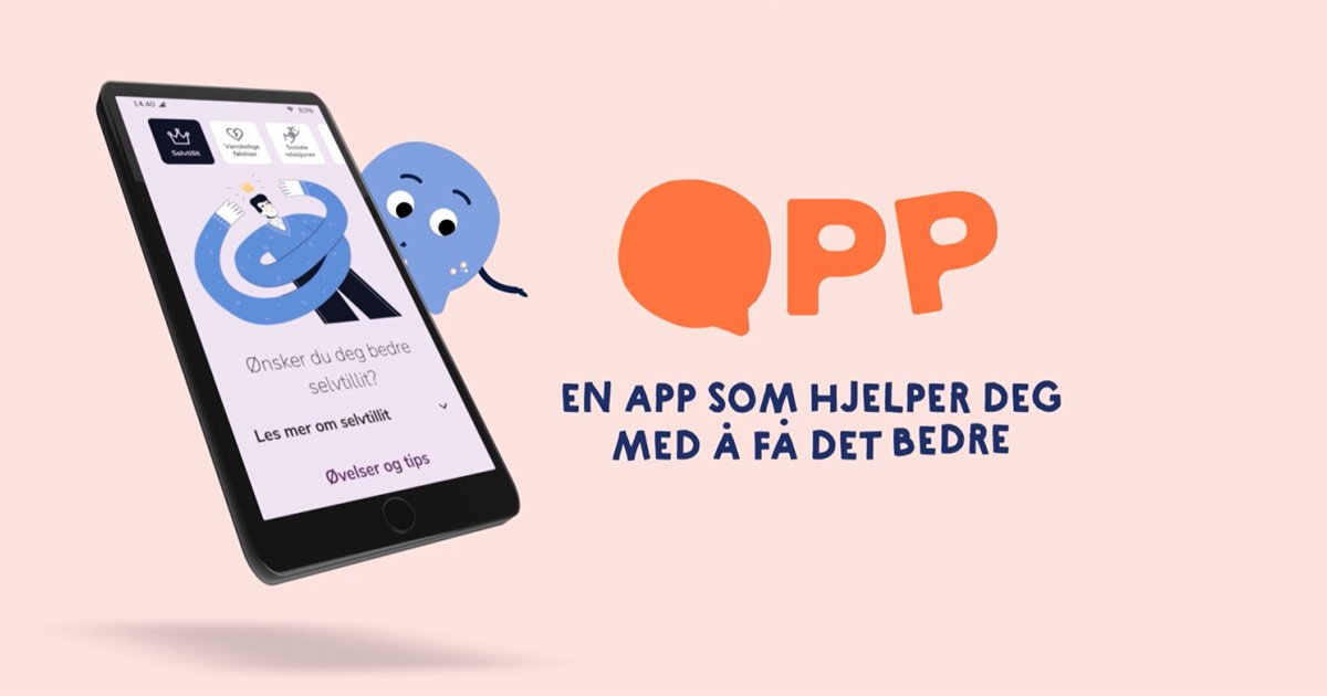 Opp - en app som kan bidra til bedre psykisk helse for ungdom - Bouvet ...
