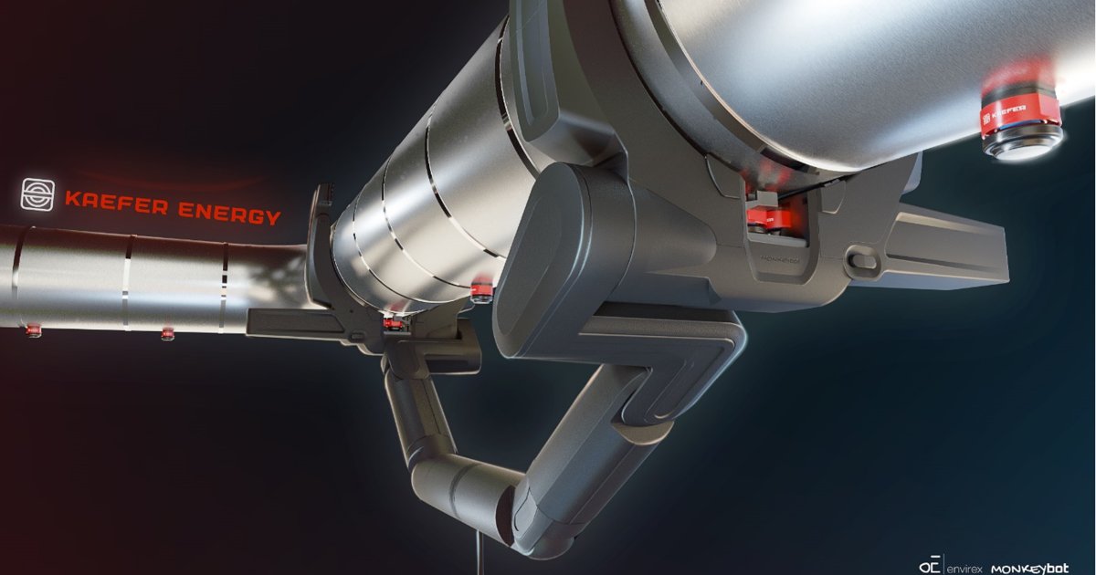 Monkeybot – klatrende autonom industrirobot - Bouvet Norge